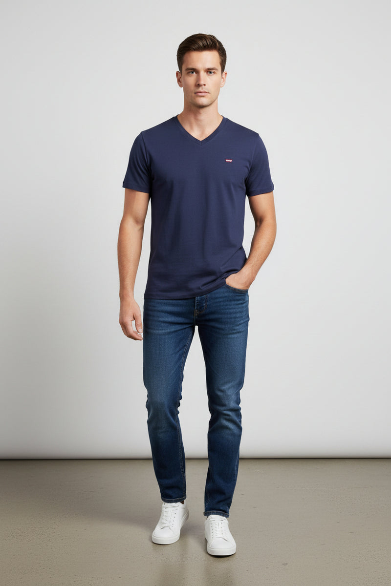 Classic Housemark V-Neck Tee - Runner