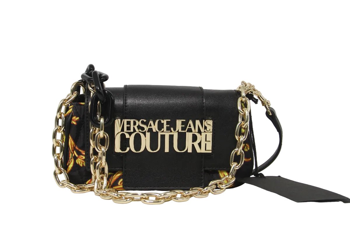Versace Logo Loop-Shoulderbag-Black- VB2 - Runner
